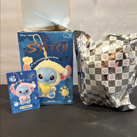 Disney | Toys | Disney Miniso Blue Stitch Plush Pendant | Poshmark